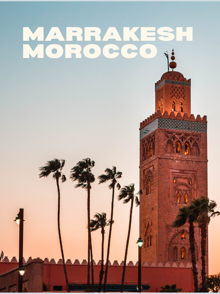 A brief history of Marrakech – Love Africa Print
